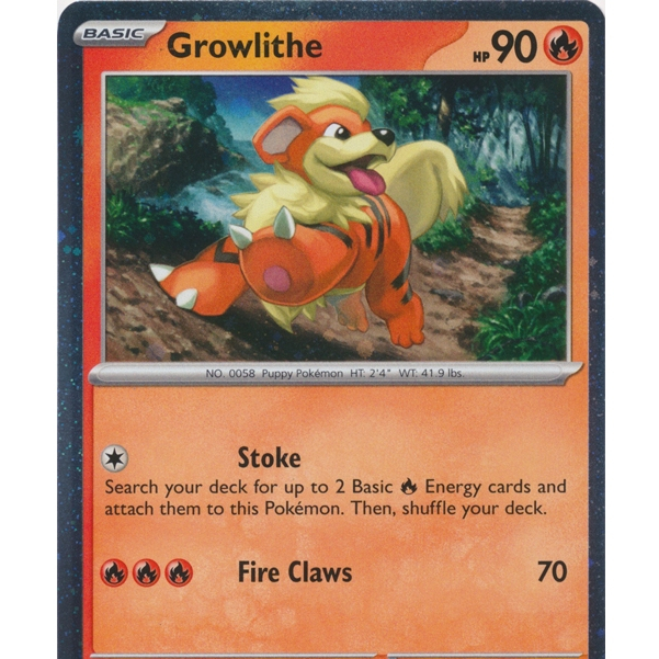 Growlithe - SVP024 Holo SV Promos Promo | Shopee Philippines