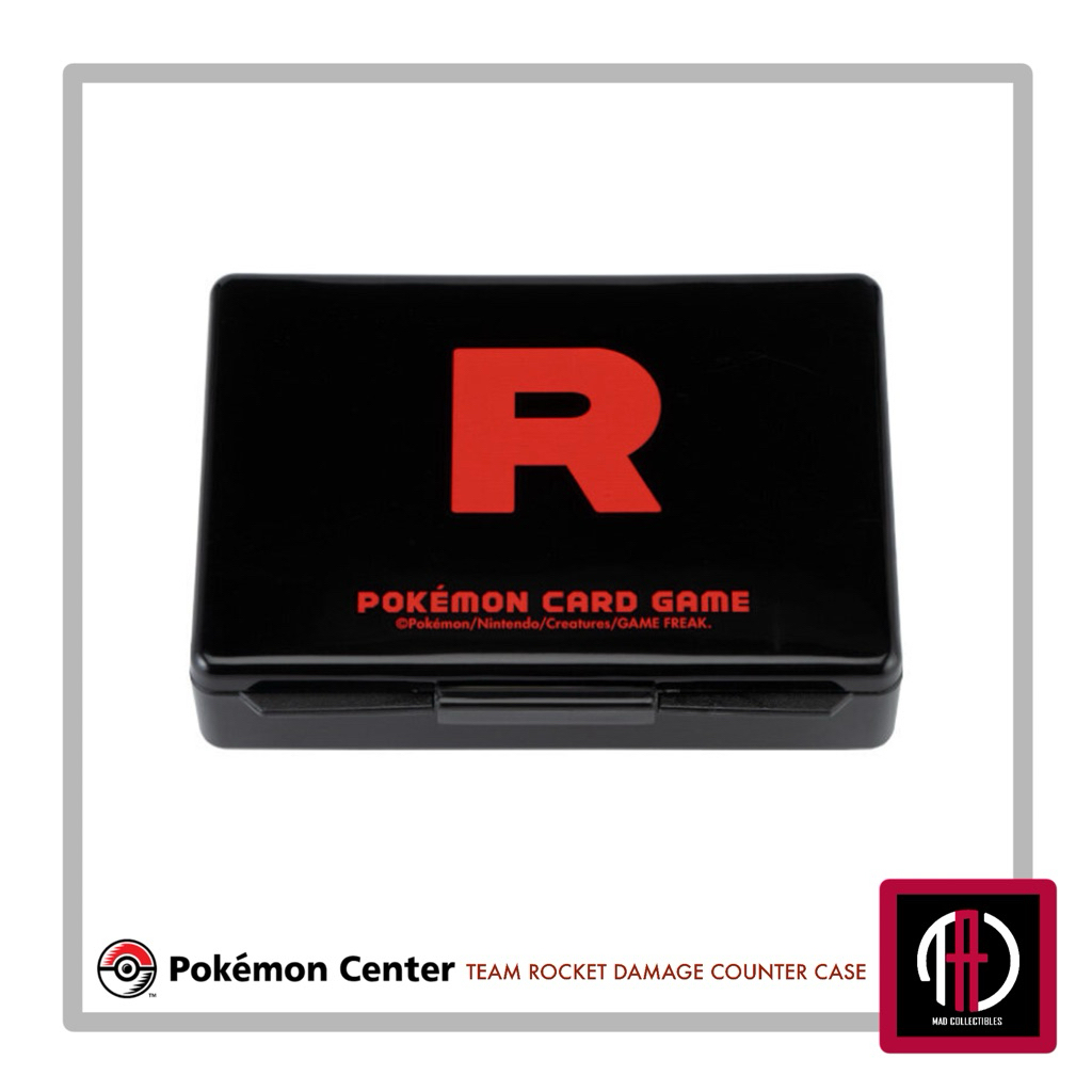 Pokemon TCG Accessories - Team Rocket Damage Counter Case - Official ...