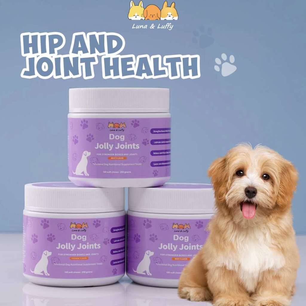 Luna & Luffy Hip & Joint Care and Support Supplement for Dogs ...