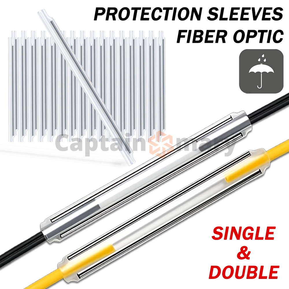 100/50 pcs Fiber Sleeve Fiber Heat Shrink Tube Fiber Pipe Fusion ...