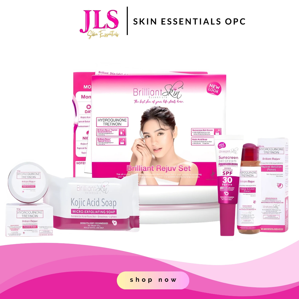 BRILLIANT SKIN Rejuvenating Set Acne & Pimples Skin Care | Shopee ...