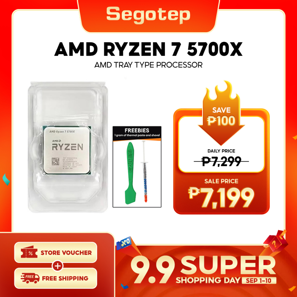 AMD RYZEN 7 5700X RYZEN 5 5600X/5600 Desktop Processor 8 Core 16 Thread ...