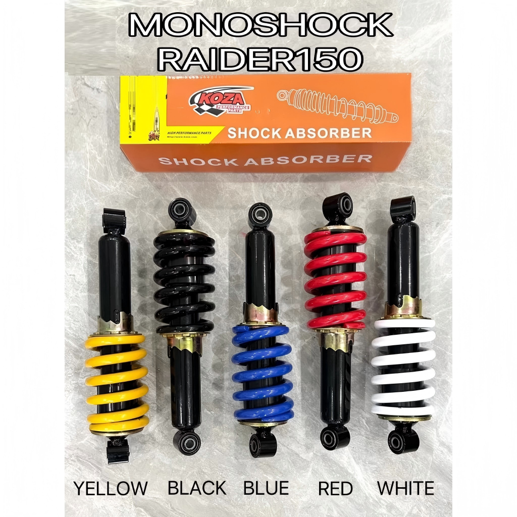 KOZA Mono Shock/Rear Shock (290mm) For Raider 150 | Shopee Philippines