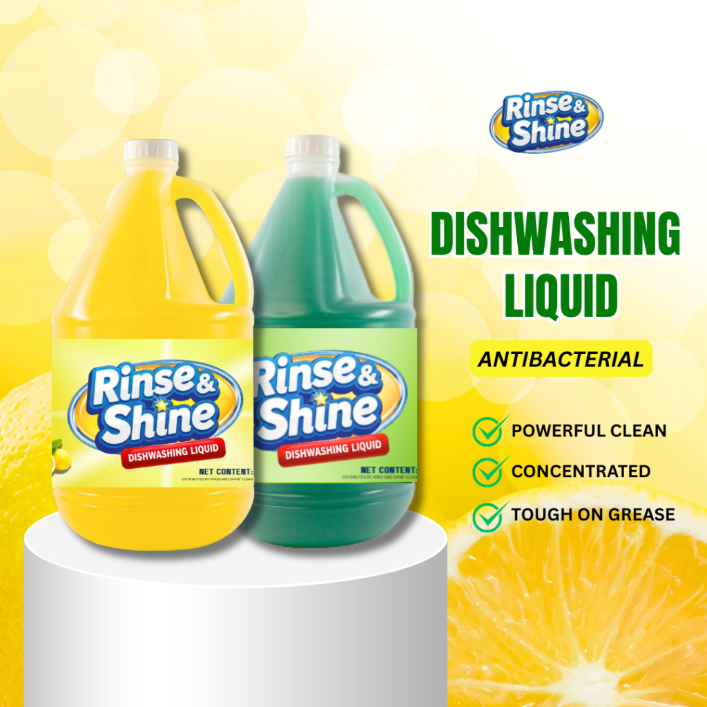 1 Gallon Rinse and Shine Dishwashing Liquid | Shopee Philippines