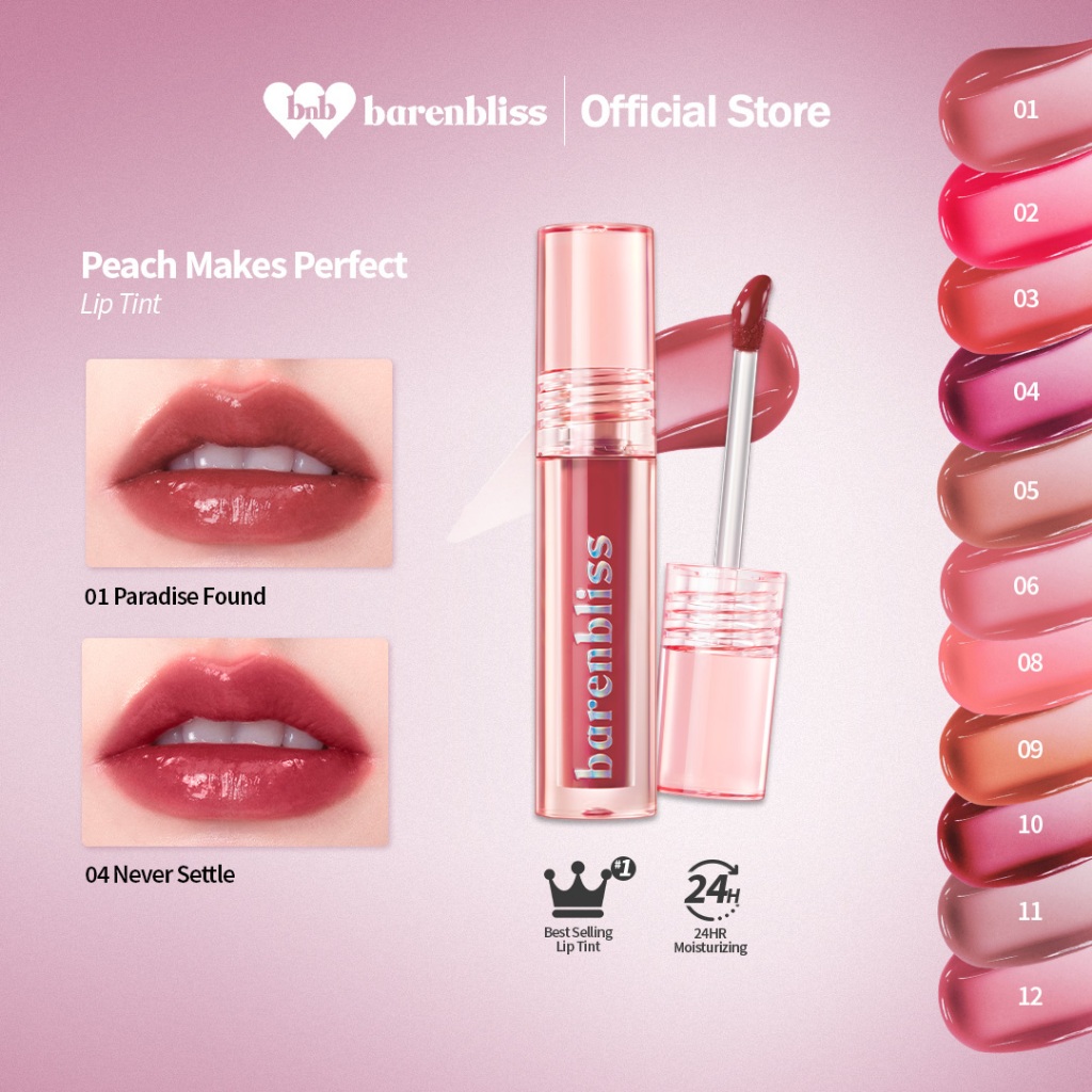 BESTSELLER | barenbliss BNB Peach Makes Perfect Lip Tint | 24H Glossy ...