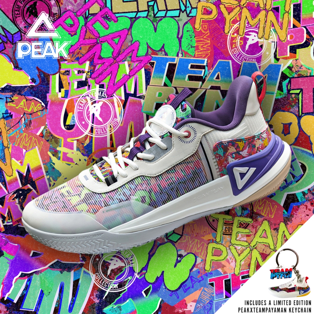 PEAK Team Payaman TaiChi Ranger Basketball Shoes ET59417A | Shopee ...