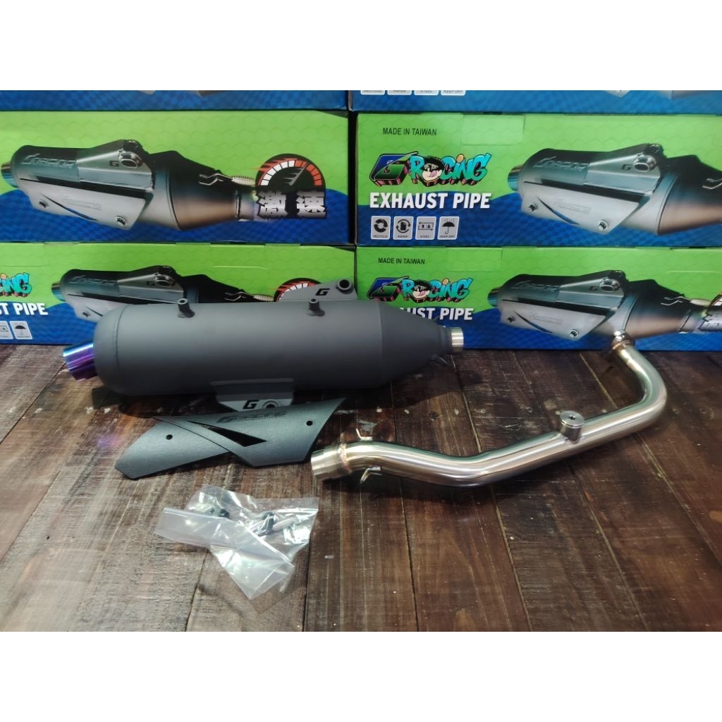Gracing Power Pipe for NMAX/AEROX Silent killer, 185cc to 195cc, 232cc ...