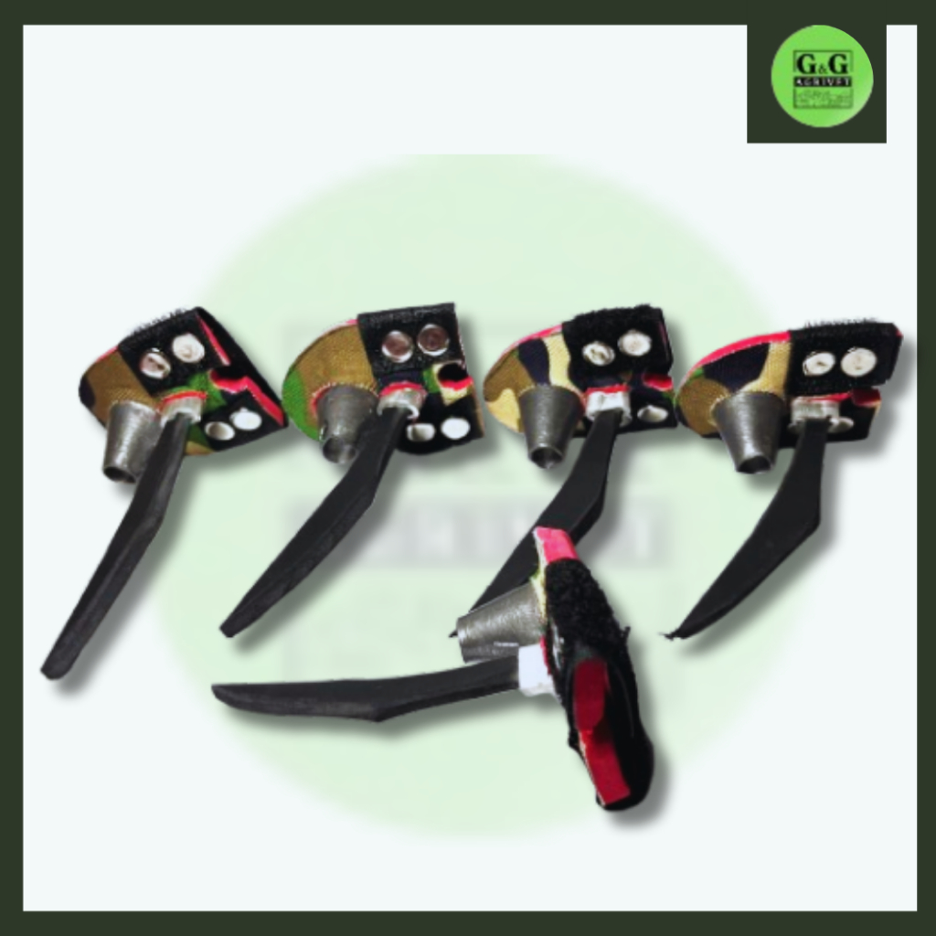 [G&G] Tari Rubber with Balancer for Gamefowl Rooster / Training Knife ...
