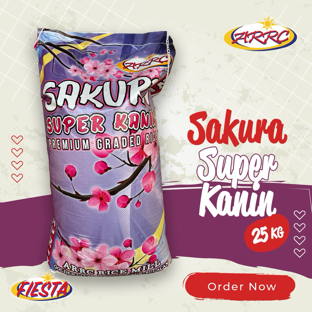 ARRC SAKURA SUPER KANIN (Local Rice 25kg) | Shopee Philippines