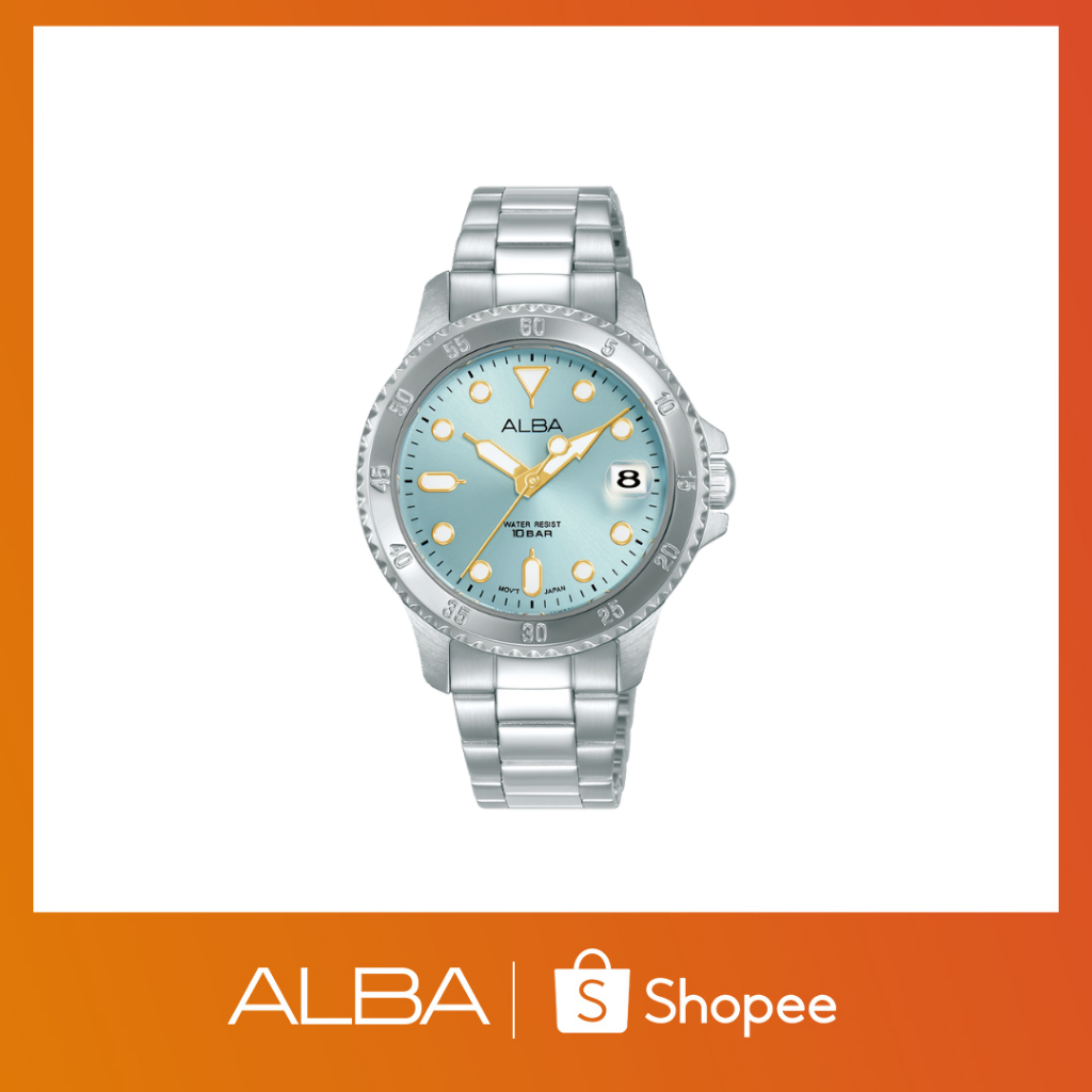 Alba Philippines AG8Q41X1 Active Blue Dial Women's Quartz Watch 34mm ...