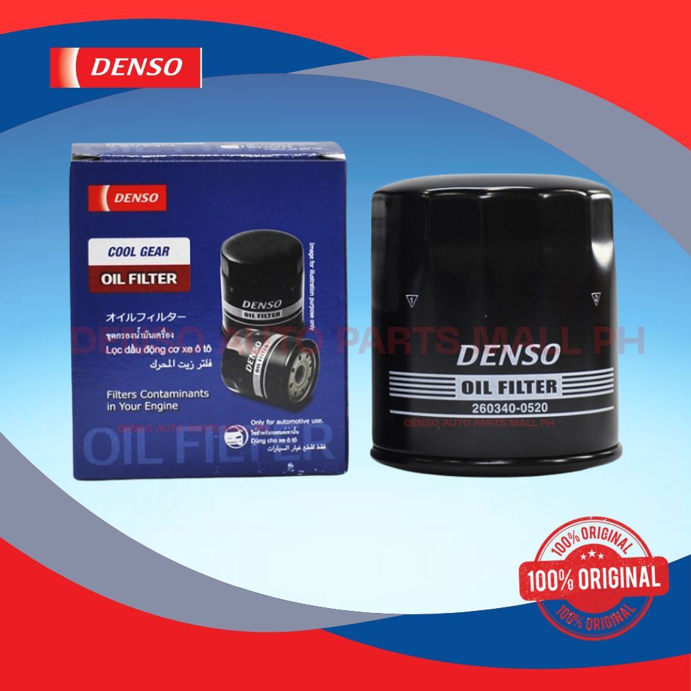 Denso Oil Filter for Toyota Fortuner / Innova / Rav4 / Hiace / Hilux / Grandia / Revo (260340 ...