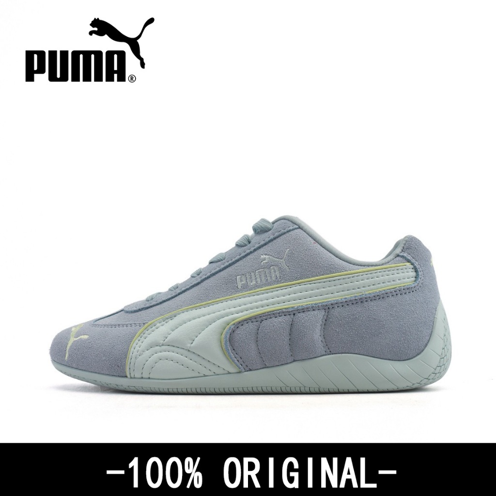Original 】 Puma style light blue low cut sports shoes for both men and ...