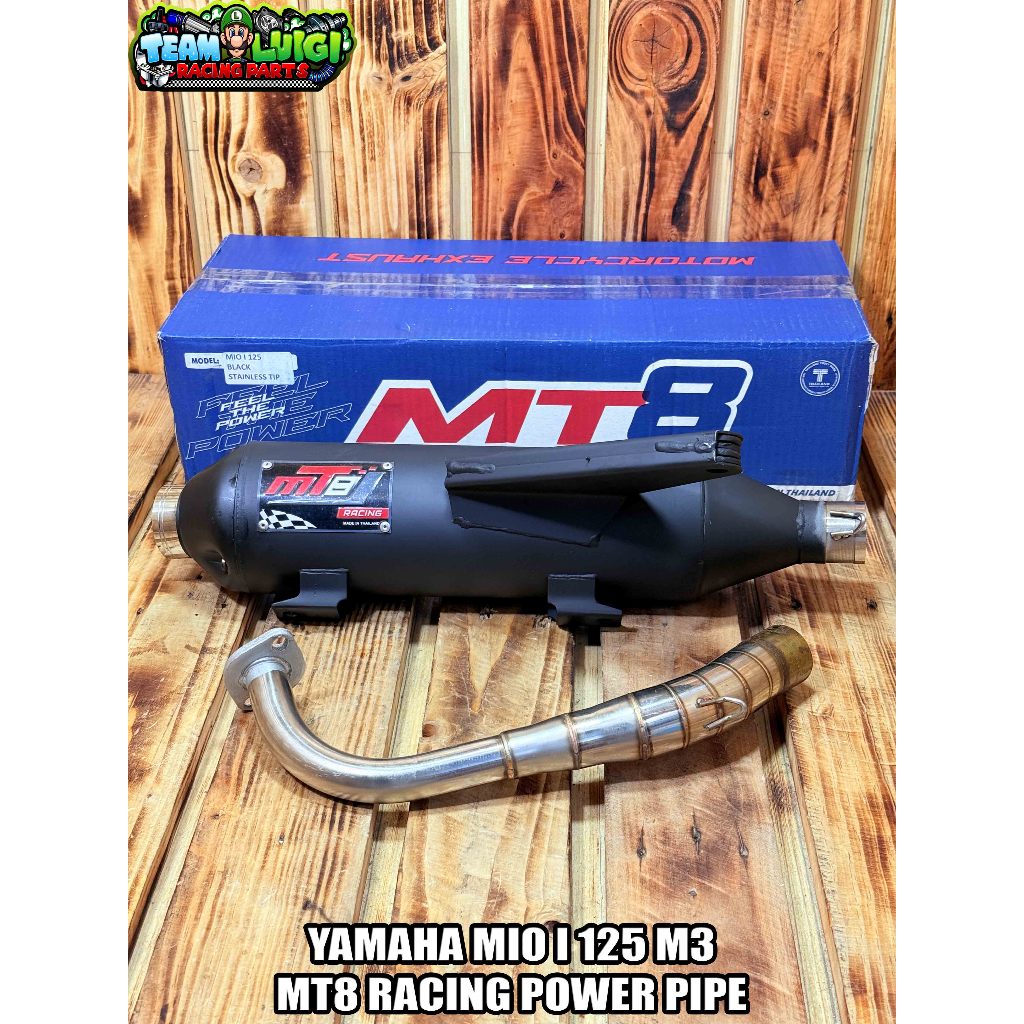 MT8 POWER PIPE MIO I 125 M3, CLICK 150, MIO SPORTY, NMAX V1, PCX 160 ...
