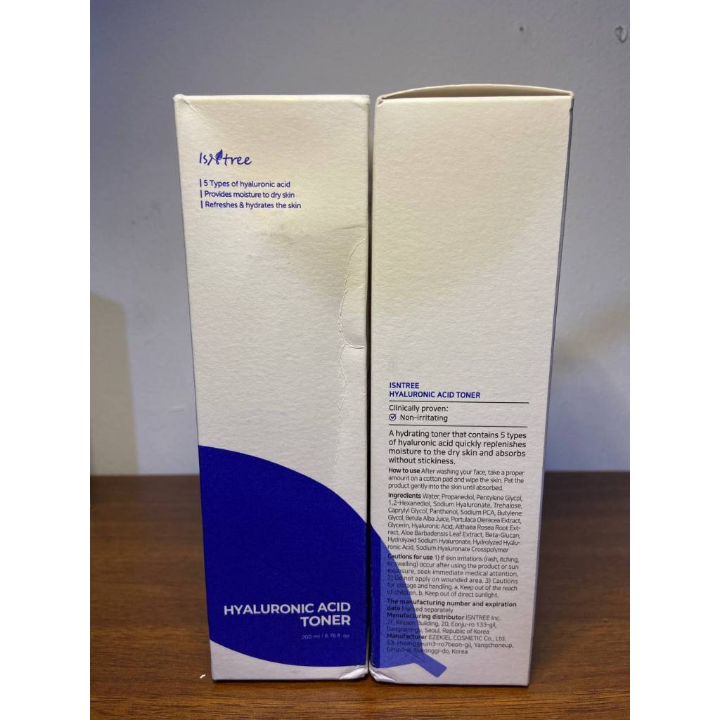 Isntree Hyaluronic Acid Toner | Shopee Philippines