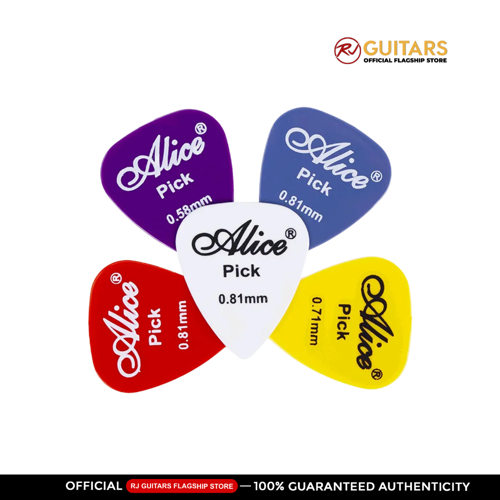 Alice Nylon Pick Assorted Color (0.81mm) | Shopee Philippines