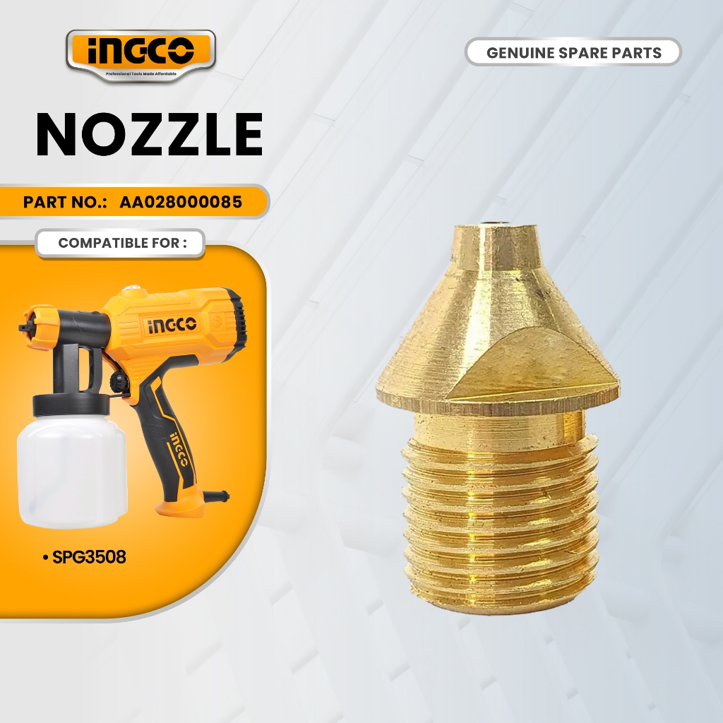 INGCO AA028000085 Nozzle for SPG5008-2 Spray Gun 550W | Shopee Philippines