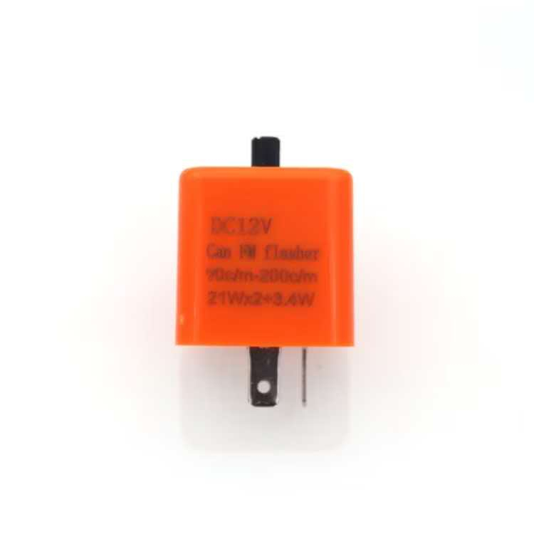 Motorcycle Car 12V External adjustable 2-pin Flasher Relay No Sound ...