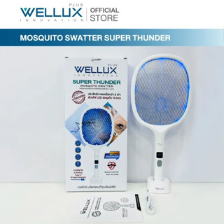 WELLUX Electric Mosquito/Insect Zapper Racket for Indoor & Outdoor ...
