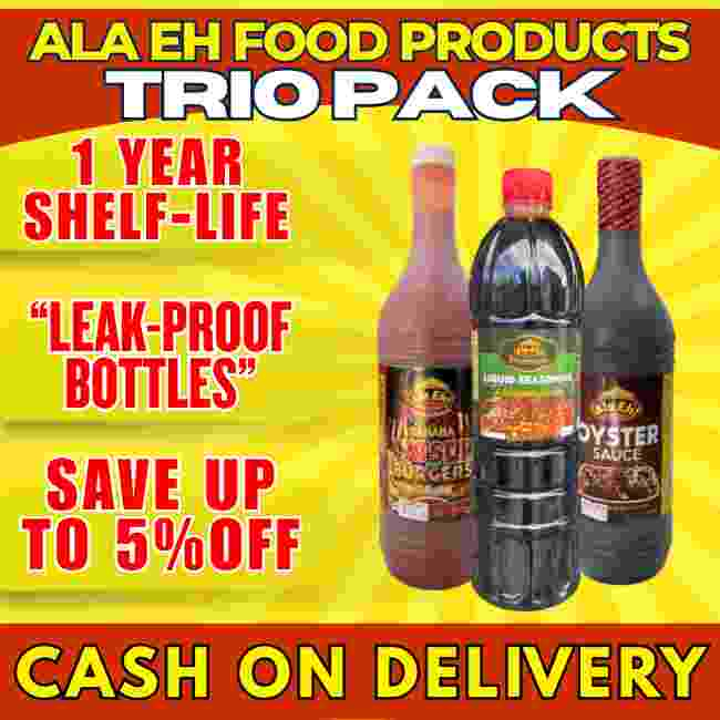 Ala Eh Food Products Trio Bundle 3 (Oyster sauce, Liquid Seasoning ...