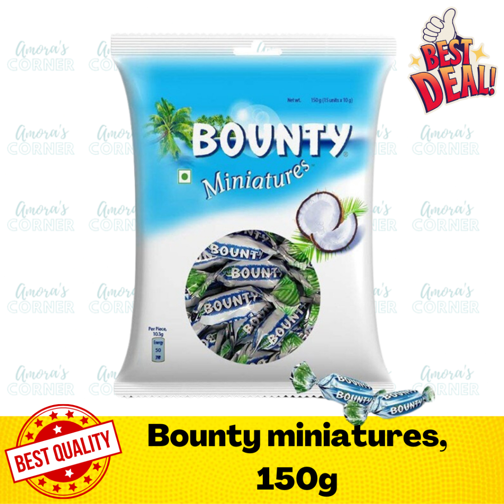 Bounty miniatures, 150 grams | Shopee Philippines