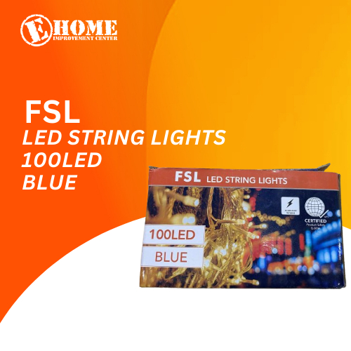 FSL String Light 100 LED Blue – 10M, 240V | Shopee Philippines