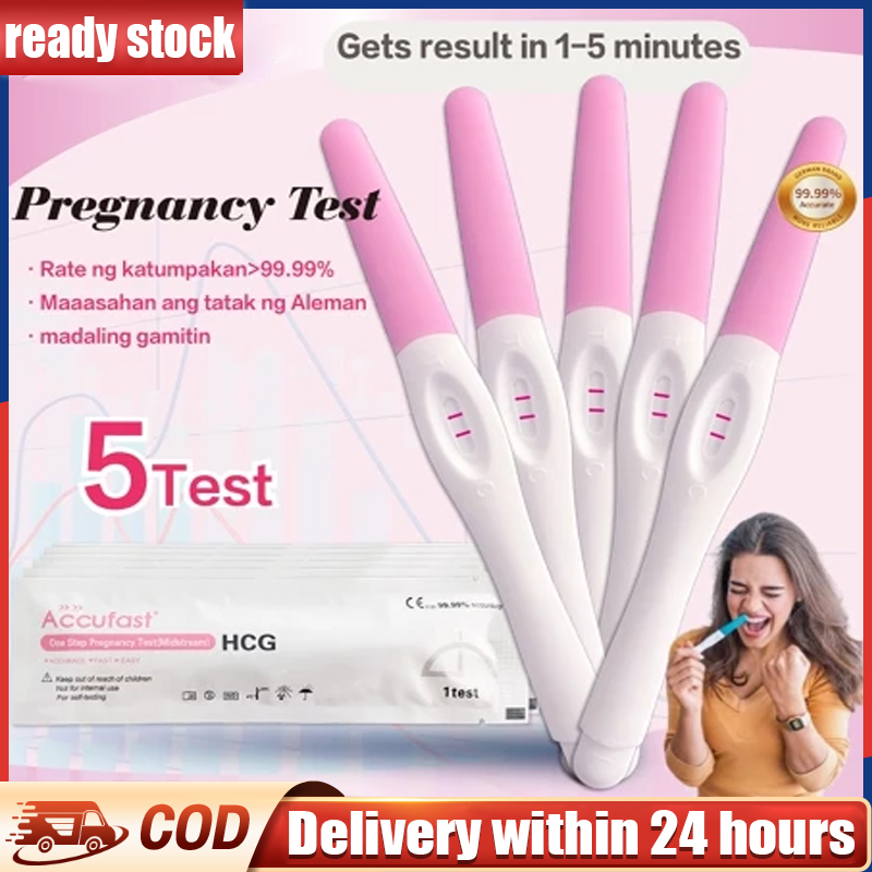 20 Pcs One Step Pregnancy Test Kit 99.99% Accuracy Midstream | Shopee ...