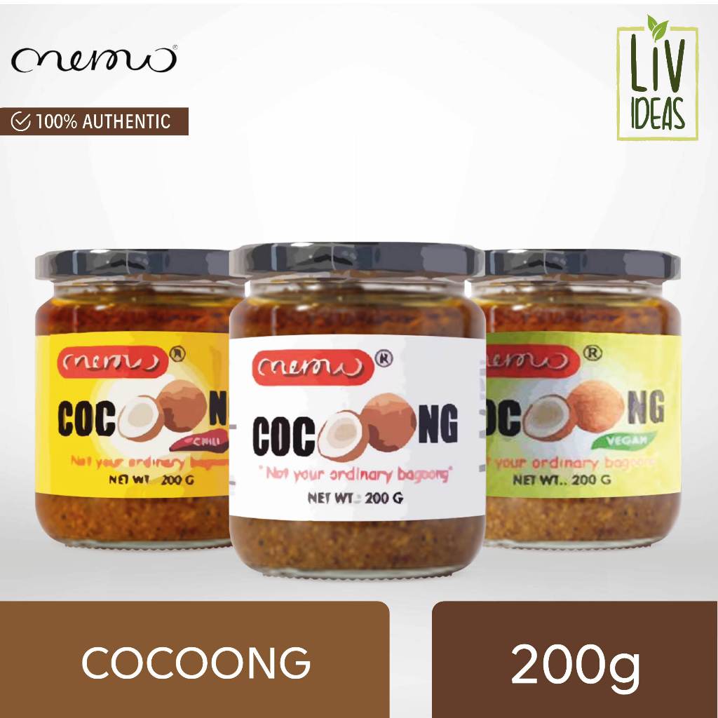 Memo Foods Cocoong (Coconut "Bagoong") 200g | Shopee Philippines