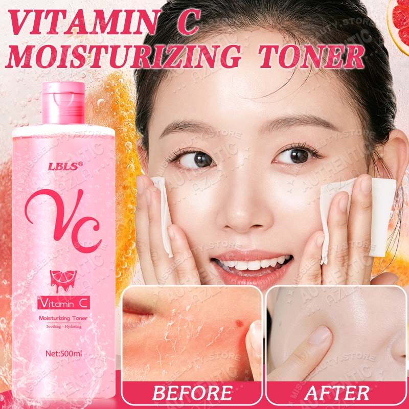 Vitamin C Toner Beauty Whitening Essence Moisturizing Hydrating Remove Melasma Acne Skin Care ...