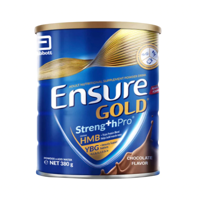 Ensure Gold StrengthPro Choco 380g Adult Nutrition - ENSURE CHOCOLATE ...