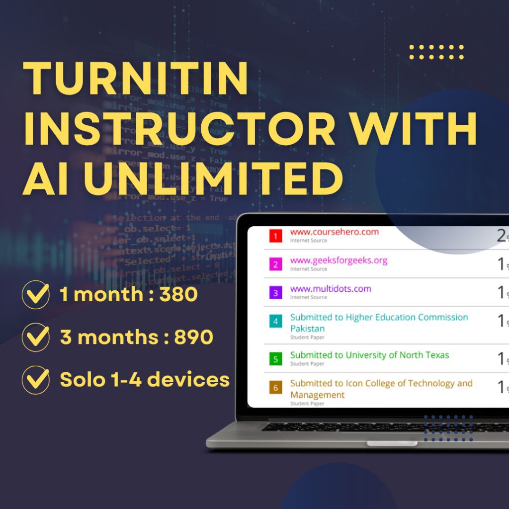 Turnitin instructor student ai plagiarism checker | Shopee Philippines