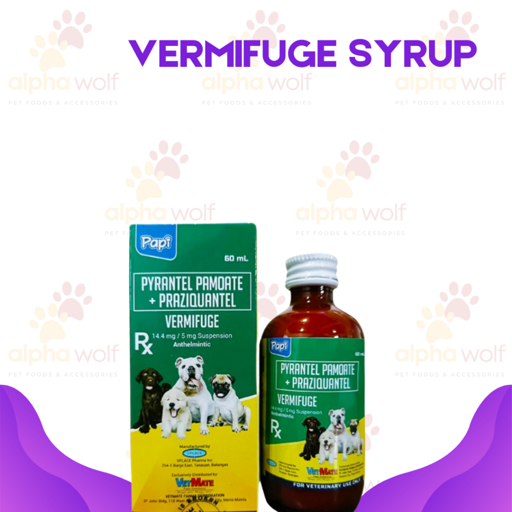 Papi Vermifuge Suspension Dewormer 60ml | Shopee Philippines