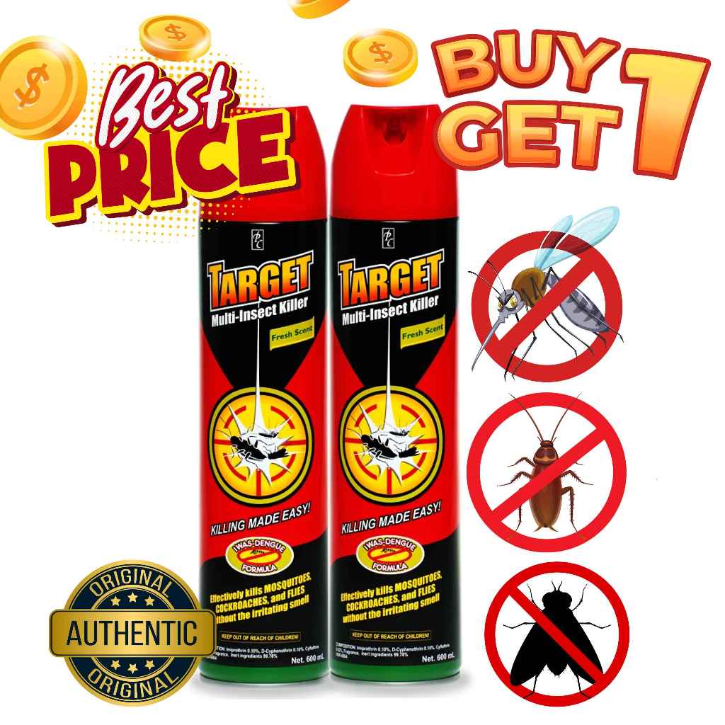 Personal Collection Target Insect Killer Spray 300ml / 600ml – Powerful ...