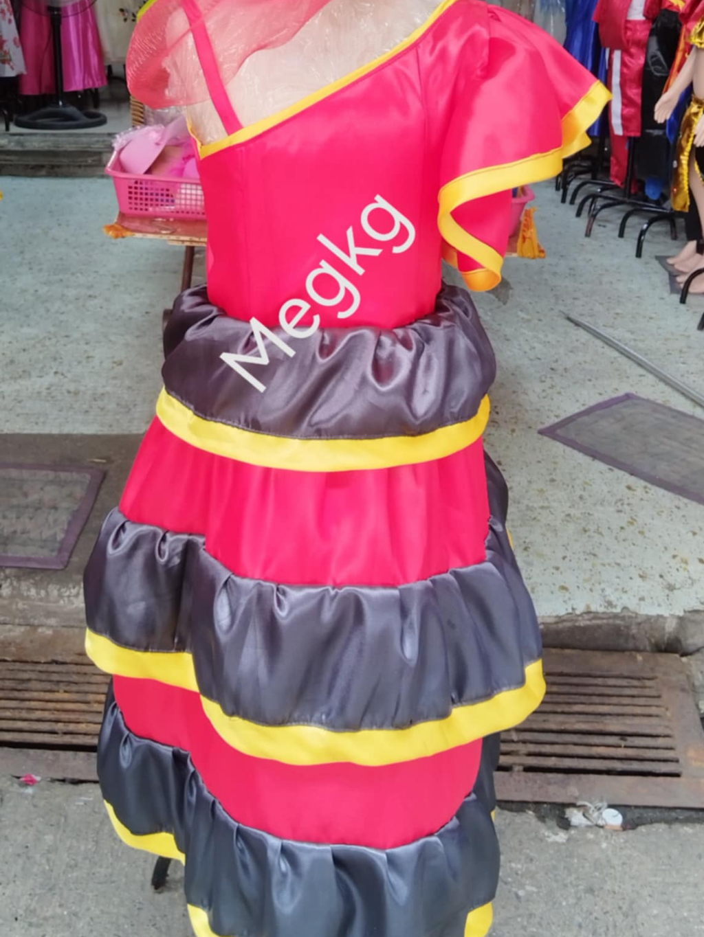 Megkg with Built In Pilon Spain Girl United nation Costume | Shopee ...