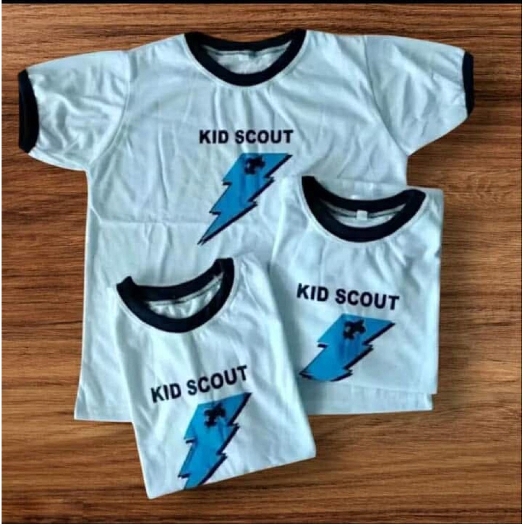 KIDS SCOUT T-SHIRT (School Uniform) | Shopee Philippines