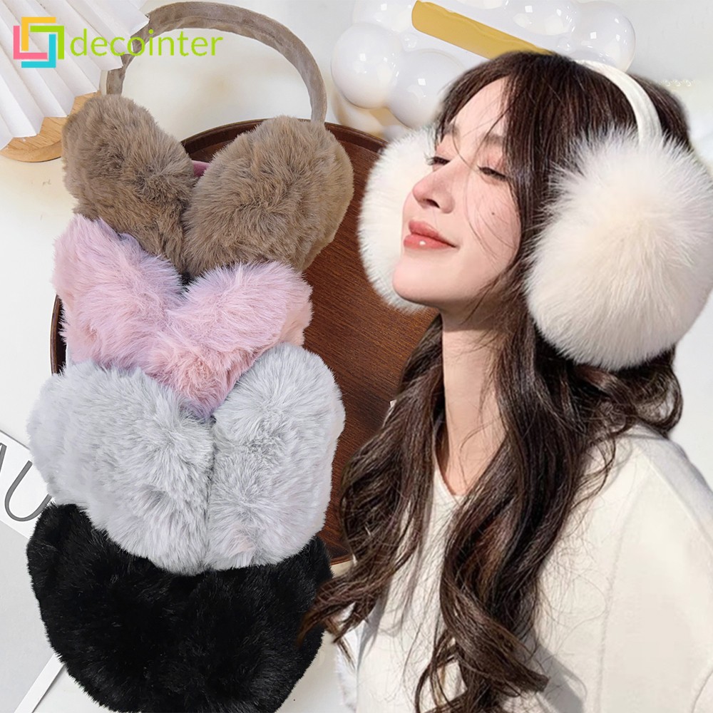 Warm Earmuffs Versatile Anti Rabbit Hair Earflap Soft Windproof Outdoor ...
