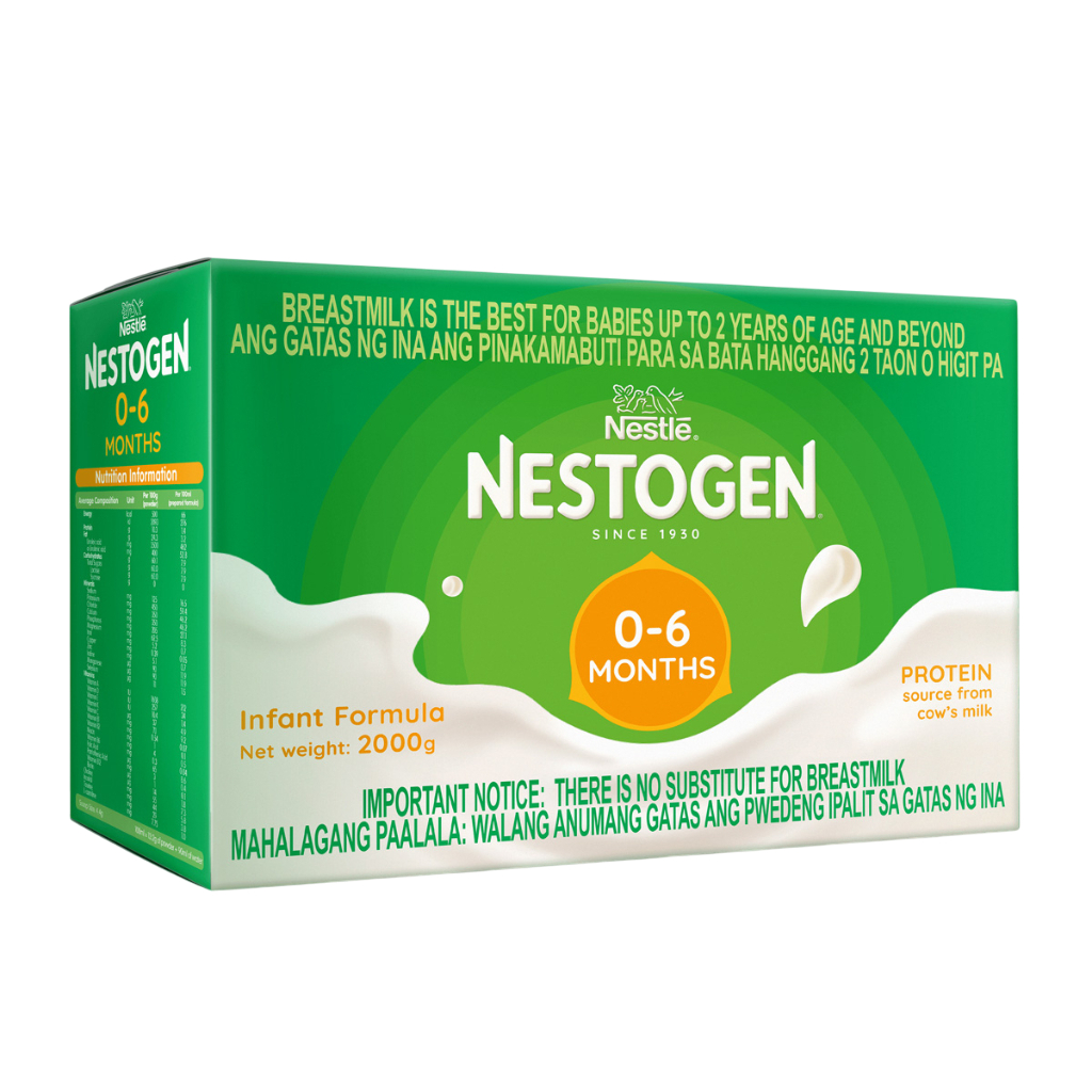NESTOGEN for 0 to 6 months 2kg Infant Formula | Shopee Philippines