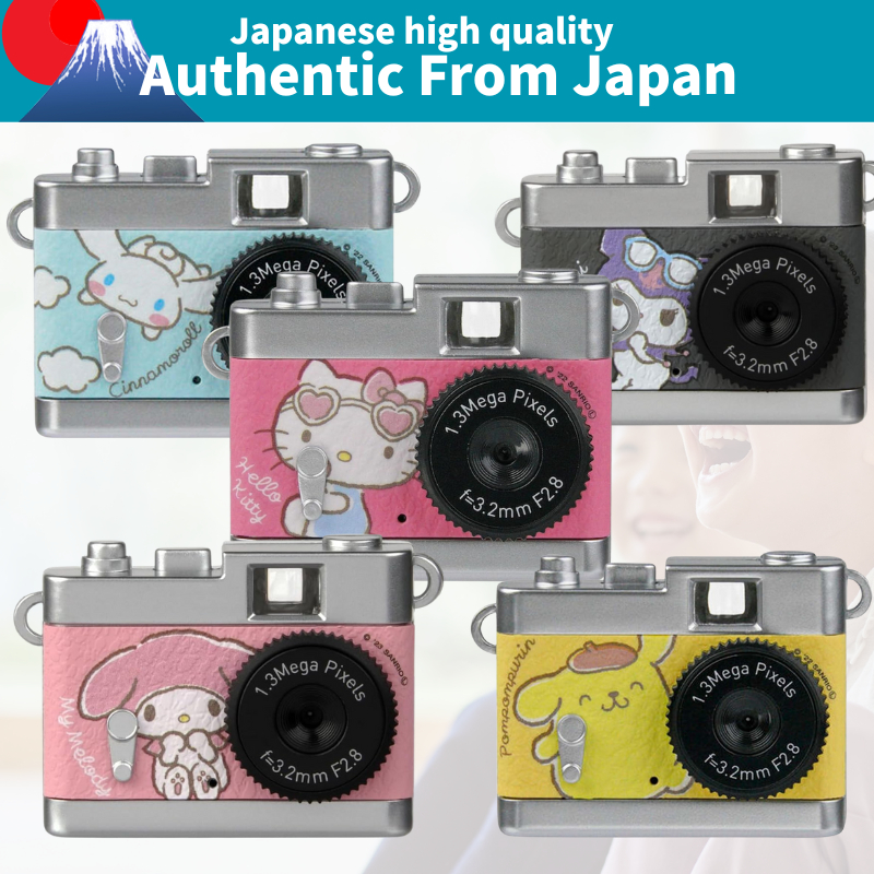 Kenko Sanrio Character Toy Camera Cinnamoroll Pompompurin My Melody ...