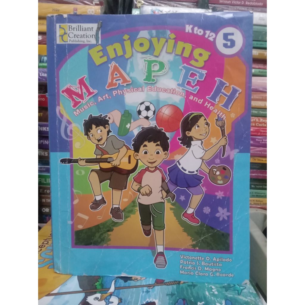 ENJOYING MAPEH GRADE 5 (USED) | Shopee Philippines