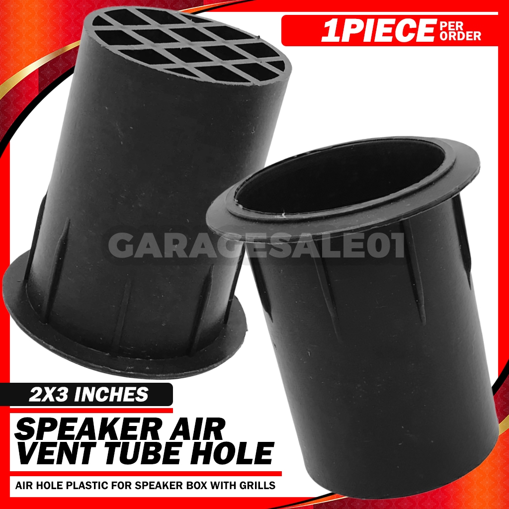 GS Speaker Box Air Vent Port 2"x3" – Plastic Tube Hole for Subwoofer ...