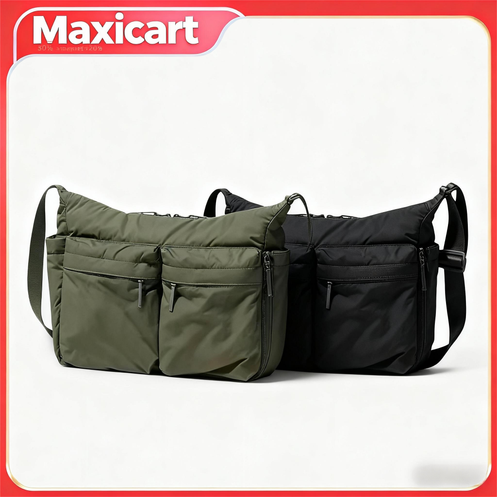 Maxicart Crossbody Bag Unisex Shoulder Bag Large Capacity Waterproof ...