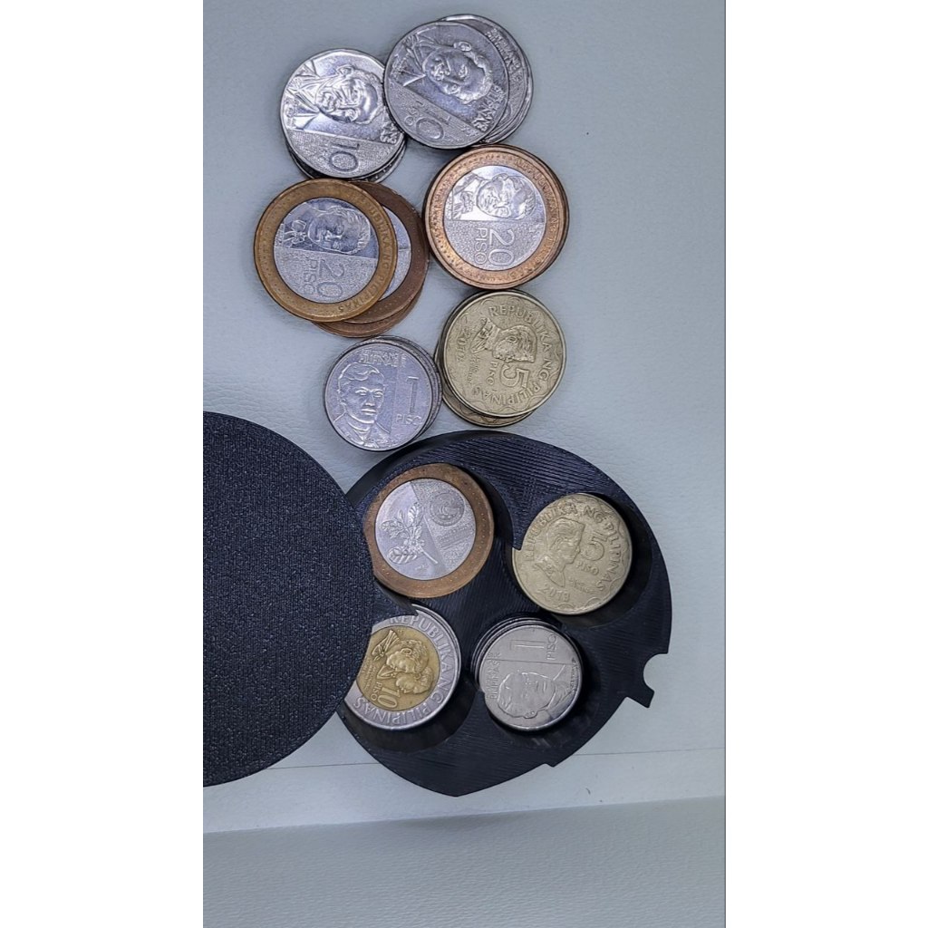 Coin Sorter Wallet for PH Coins Storage Organiser | Shopee Philippines