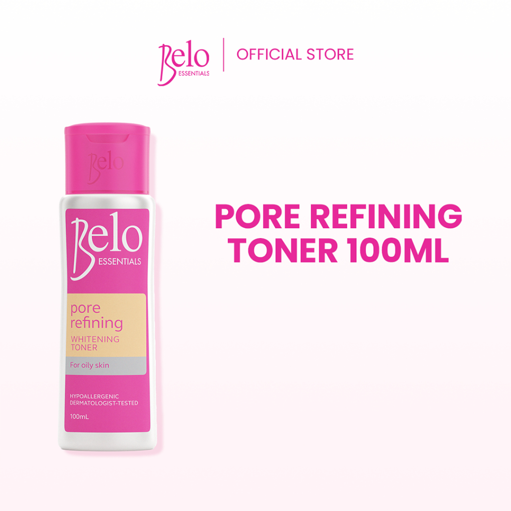Belo Essentials Pore Refining Whitening Toner 100mL | Shopee Philippines