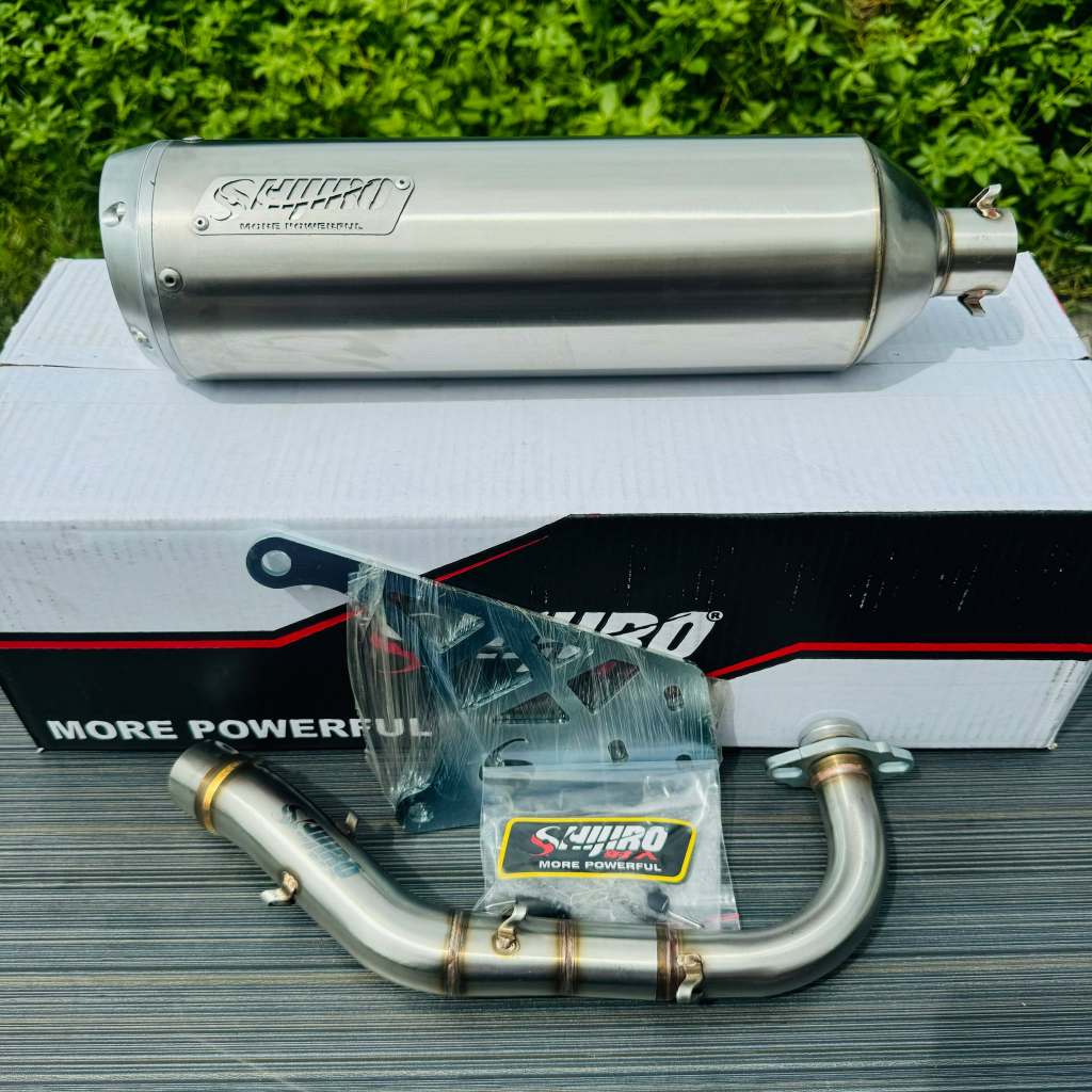 SHIJIRO PIPE CITY RUNNER STAINLESS MIO NMAX AEROX PCX160. | Shopee ...