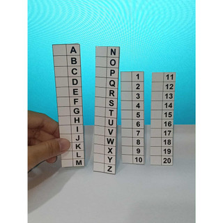 Index Tabbings Sticker Alphabet A to Z and Numbers 1 to 20 | Shopee ...