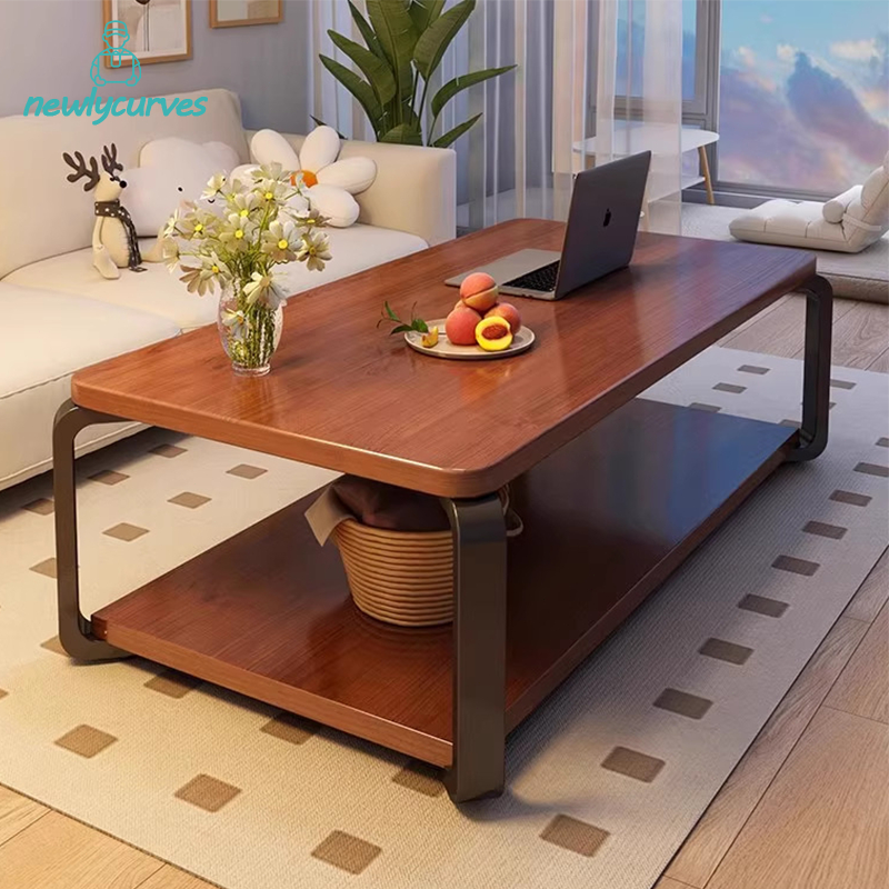 Coffee Table 2 Layers Center Table for Living Room Modern Home Sofa ...