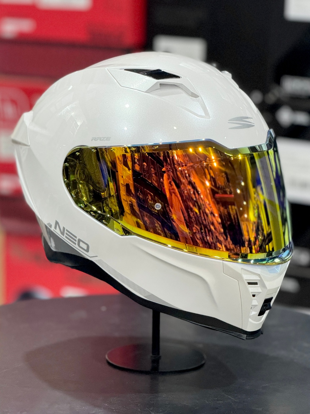NEW! Spyder Neo Raze Full Face Dual Visor Helmet for Motorcycle (Free ...