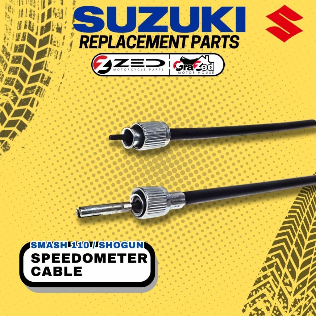 Suzuki Smash 110 Speedometer Cable (drum brake) | Shopee Philippines