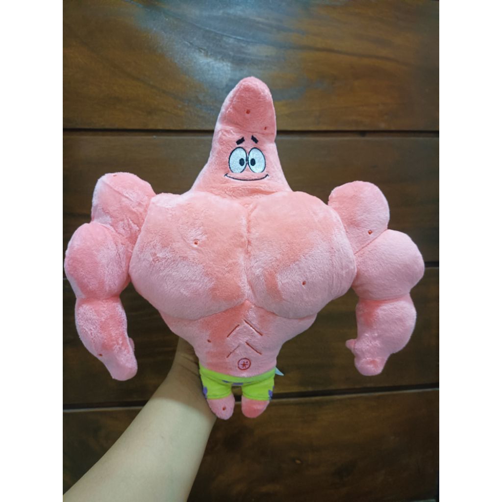Muscle Patrick Star SpongeBob Squarepants p16 | Shopee Philippines