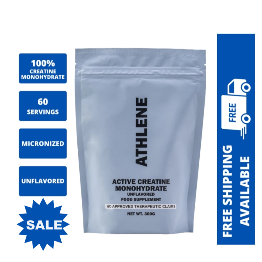 ACTIVE Creatine Monohydrate 300g 60 Servings Quick Recovery After ...