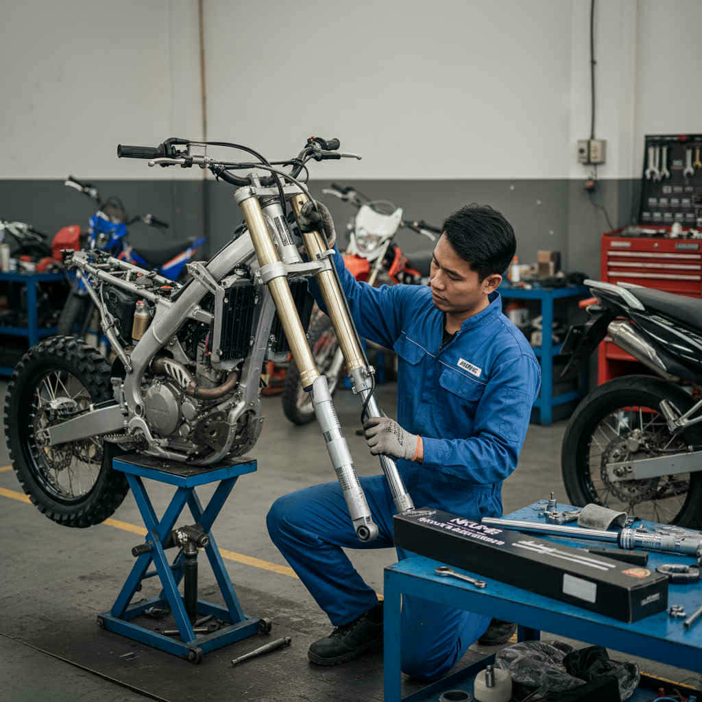 MOTORCYCLE FRONT SHOCK XRM V3(LIGHTEN) | Shopee Philippines